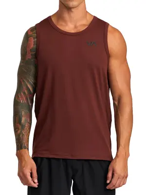 Rvca RVCA Sport Vent Tank Mahogany