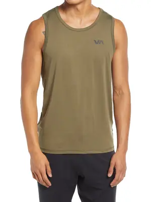 Rvca RVCA Sport Vent Tank Olive
