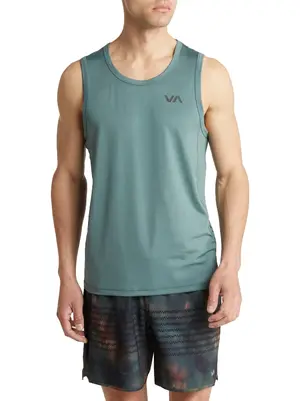 Rvca RVCA Sport Vent Tank Pine Grey