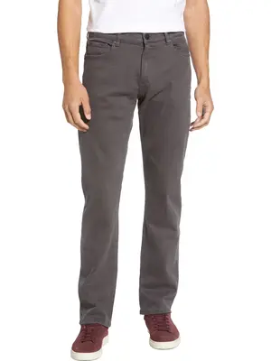 DL1961 Russell DL Ultimate Knit Slim Straight Jeans Charcoal