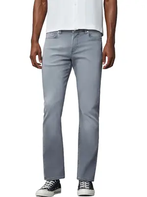 DL1961 Russell DL Ultimate Knit Slim Straight Jeans Smoke