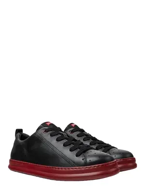 Camper Camper Runner Leather Sneaker Black-noir