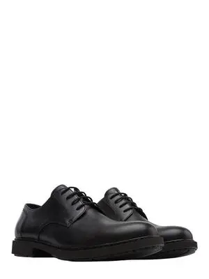 Camper Neuman Plain Toe Derby - Black