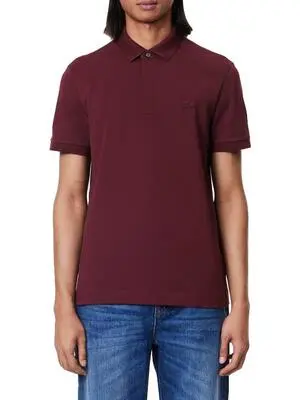 Lacoste Paris Regular Fit Stretch Polo Expresso