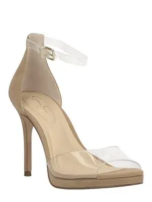 Jessica Simpson Ankle Strap Sandal Almond Torsue