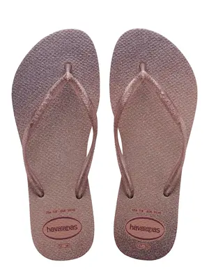 Havaianas Ombré Slim Gloss Flip Flop Crocus Rose