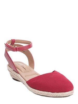 Me Too Me Too Nikkie Espadrille Wedge Red