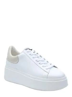 Ash Ash Moby Platform Sneakers White/eggnog
