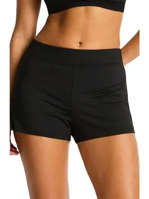 SEA LEVEL Sea Level Swim Shorts Black