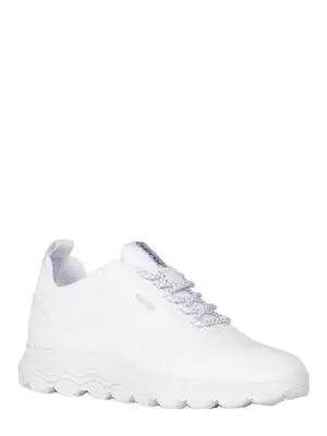 Geox Spherica Lace-up Sneaker - White