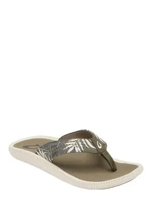 Olukai OluKai 'Ulele' Flip Flop Hunter/aloha