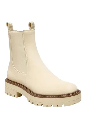 Sam Edelman Sam Edelman Laguna Waterproof Chelsea Boots Banana Cream