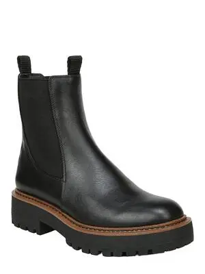 Sam Edelman Sam Edelman Laguna Waterproof Chelsea Boots Black Leather