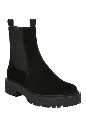 Sam Edelman Sam Edelman Laguna Waterproof Chelsea Boots Black Suede