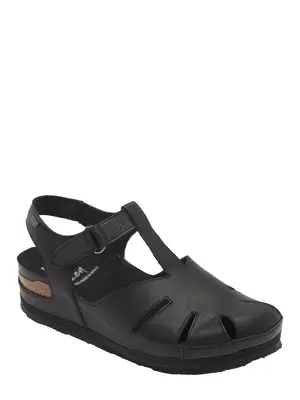 ON FOOT On Foot 202 Sandal Black Leather