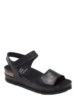 ON FOOT Platform Sandal - Black