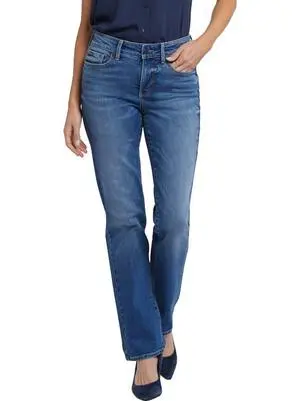 NYDJ Marilyn Straight Leg Jeans - Picasso Lake