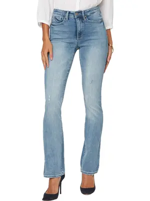 NYDJ Marilyn Straight Leg Jeans Sandspur