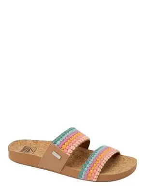 Reef Reef Cushion Vista Hi Slide Sandal Sherbet Multi