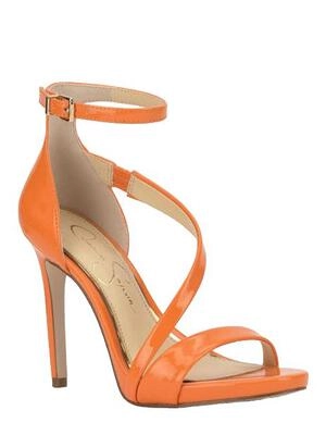 Jessica Simpson JESSICA SIMPSON Rayli Heeled Sandals Orange