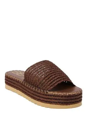 Matisse Del Mar Platform Slide Sandal - Cocoa