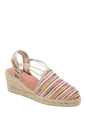 TONI PONS Tania Espadrille Wedge - Multi Fabric