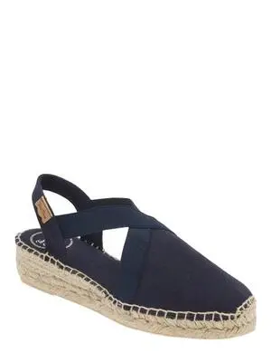 TONI PONS Verona Espadrille Wedge - Mari/navy