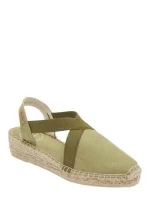 TONI PONS Verona Espadrille Wedge - Oliva/olive