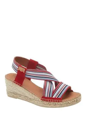 TONI PONS Tina Espadrille Wedge Sandal - Mariner