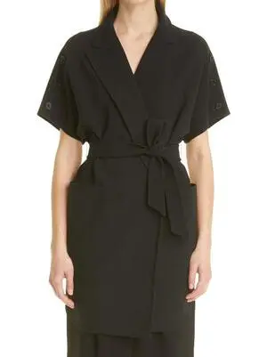 MAX MARA Cestino Wool Stretch Crepe Jacket