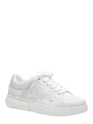 Kate Spade New York Kate Spade New York Lift Platform Sneakers Optic White Leather