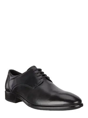 Ecco Citytray Plain Toe Derby - Black