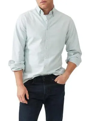 Rodd & Gunn North Island Solid Button-down Shirt - Sage