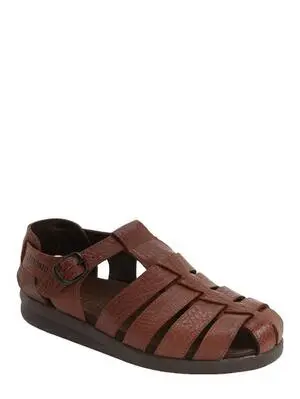 Mephisto Mephisto Sam Fisherman Sandal Tan Leather