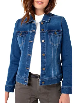 LIVERPOOL Liverpool Los Angeles Classic Denim Trucker Jacket Francis