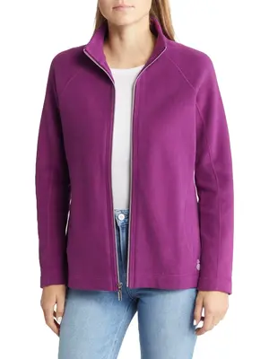 Tommy Bahama New Aruba Zip-up Stretch Cotton Jacket Dark Reserve