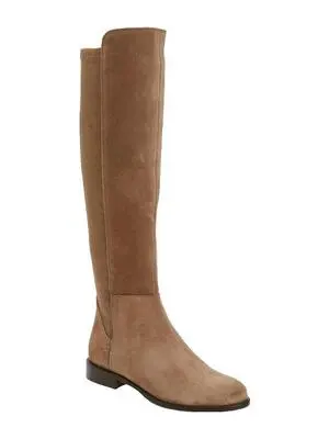 Cordani Cordani Bethany Knee High Boots Sesame Suede