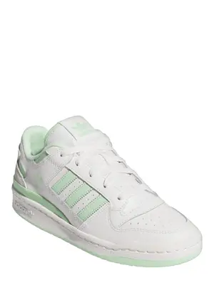 Adidas Adidas Forum Low Basketball Sneakers Cloud/ Green Spark/ White