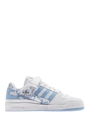Adidas Adidas Forum Low Basketball Sneakers Ftwr White/ Sky/ Legend Ink