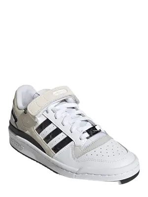 Adidas Adidas Forum Low Basketball Sneakers White/ Off White/ Core Black