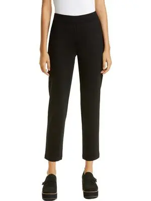 Eileen Fisher Slim Ankle Pants - Black