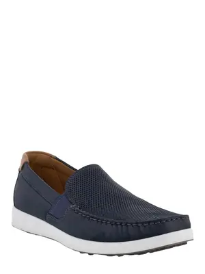 Ecco ECCO S Lite Moc Toe Slip-On Night Sky/ Cognac