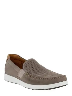 Ecco ECCO S Lite Moc Toe Slip-On Warm Grey/cognac