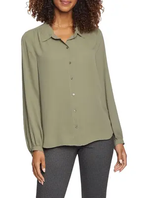 NYDJ NYDJ Modern Blouse Moss
