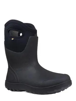 Bogs Neo Classic Mid Waterproof Rain Boots - Black