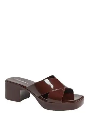 Jeffrey Campbell Platform Sandal - Chocolate Shiny