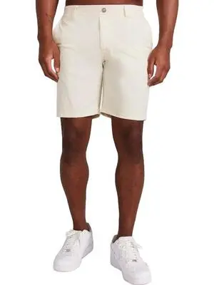 REDVANLY Redvanly Hanover Pull-On Shorts Oat