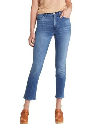 FRAME Le High Straight Leg Jeans - Crossings