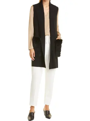 Kobi Halperin KOBI HALPERIN Nellie Stretch Silk Georgette Top Latte
