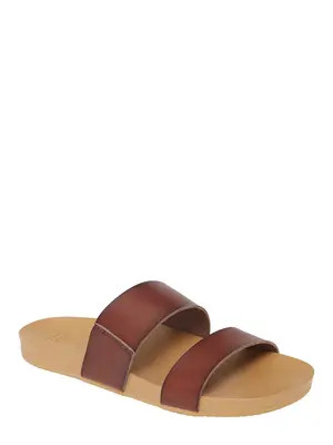 Reef Cushion Bounce Vista Slide Sandal Rust
